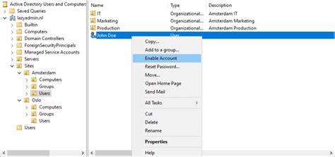 active directory users and computers aduc installation and usage