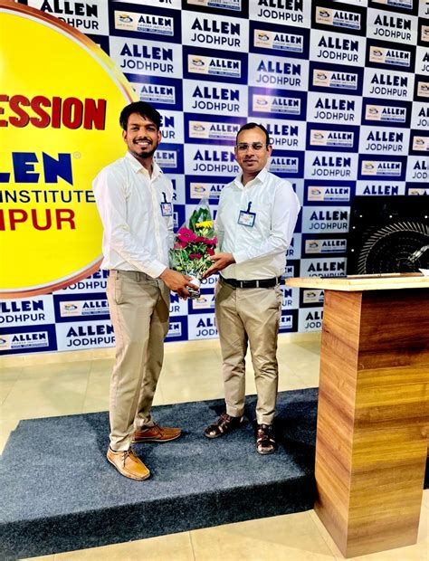 Allen Career Institute Jodhpur Center Rakesh Kumawat