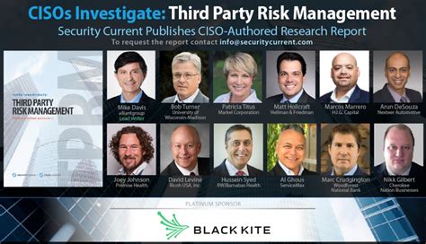 Cisos Investigate Third Party Risk Management Tprm Security Current
