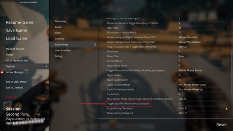 Friendly Reminder That This Option Exists Not Bound By Default When Mass Dismantling It Will