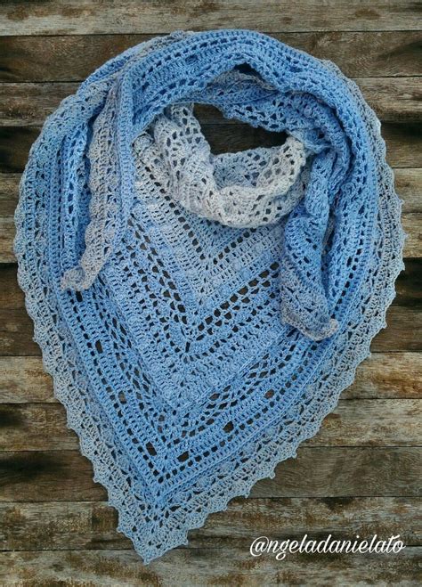 Sislove Shawl Xale De Crochê