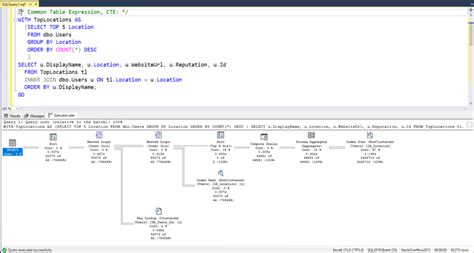Cte или временные таблицы что лучше Sql Ex Blog