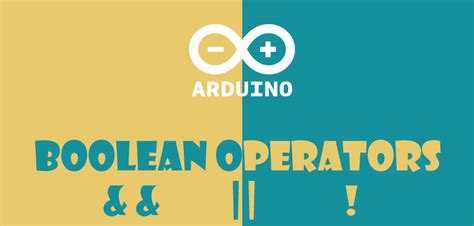 عملگرهای بولی در آردوینو سیسوگ