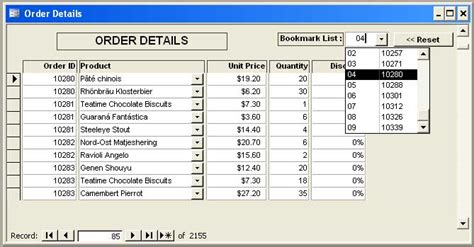 Form Bookmarks And Data Editing ~ Learn Ms Access Tips And Tricks