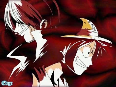 Luffy And Shanks Wallpapers Wallpaper Cave