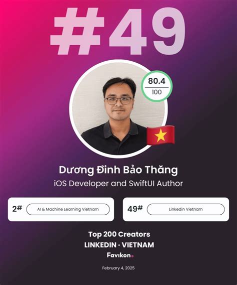 Ios Swiftui Achievement Gratitude Careergrowth Thang Bao