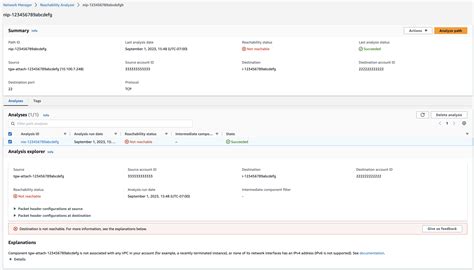 using vpc reachability analyzer to discover network paths across