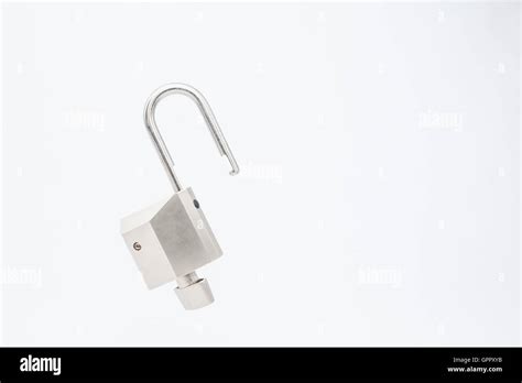 The Padlock Without A Key Which Anyone Can Open And Close It Stock Photo Alamy