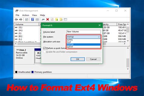 Best Ext4 Formatter To Format Ext4 On Windows 11 10 8 7