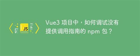 Vue3 项目中，如何调试没有提供调用指南的 Npm 包？ 米云