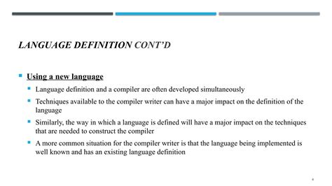 Compiler Construction Chapter 2 Very Simple Ppt