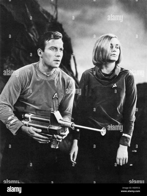 Star Trek From Left William Shatner Sally Kellerman Where No Man