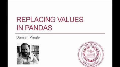 Pandas Python Tutorial Replacing Values In A Dataframe Youtube