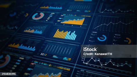 데이터 분석 대시보드가 표시됩니다 사업 및 금융 투자 금융의 Hud 인포 그래픽 투자를 위한 사업 전략에 대한 정보 보고서 3d