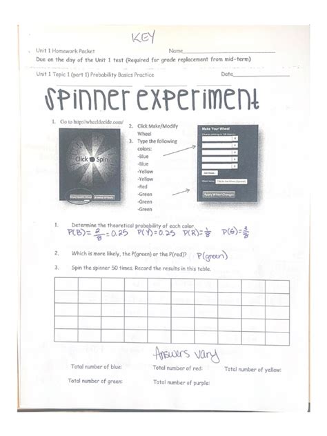 1d Unit 1 Topic 1 Homework Key Pdf