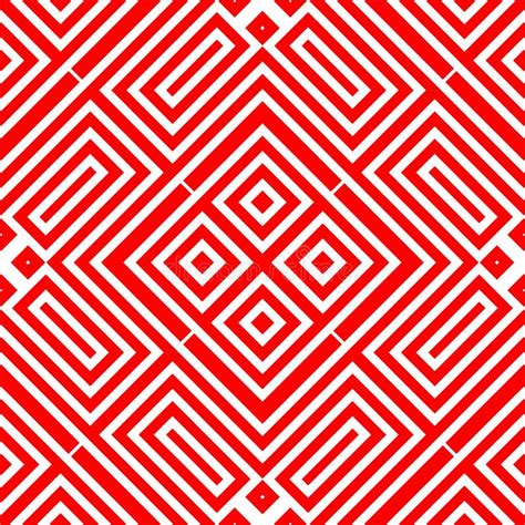 Vector Seamless Pattern Monochrome Mosaic Texture Ornamental B Stock