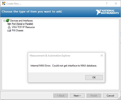 Issue Setting Up Rs232 Communication Ni Community
