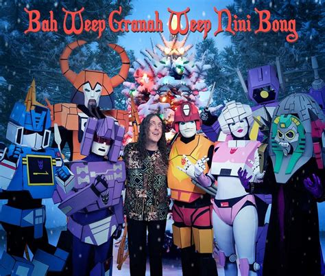 Happy Holidays From Weird Al Yankovic And Cybertronic Spree R