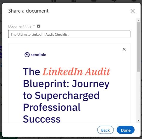 Slide Into Success How To Create Linkedin Documents 10 Ideas