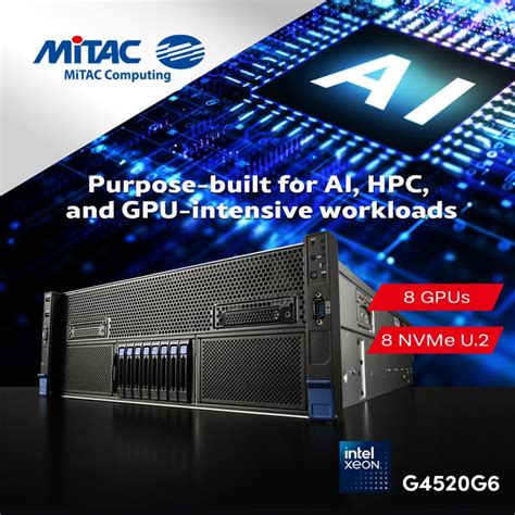 Mitac Computing On Linkedin Ai Hpc Gpu Aicomputing Hpc