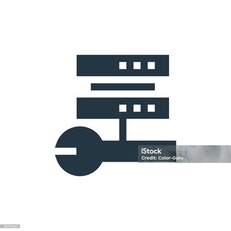 서버 아이콘입니다 웹 사이트 디자인 및 모바일 앱 개발 인쇄용 글리프 서버 아이콘 흰색 배경에 격리된 채워진 웹 유지 관리 컬렉션의 서버 아이콘입니다 0명에 대한 스톡 벡터