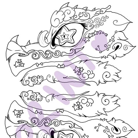 Printable Dragon Puppets Etsy