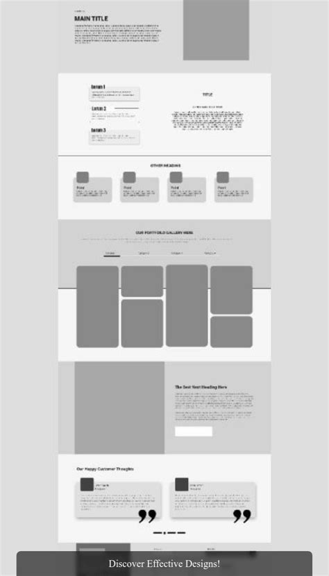Engaging Wireframe Designs For Effective Website Prototyping In 2025 Minimal Web Design Web