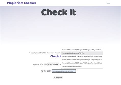GitHub Abdallahhelmy Plagiarism Checker