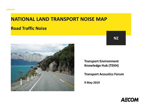 Pdf National Land Transport Noise Map Dokumentips