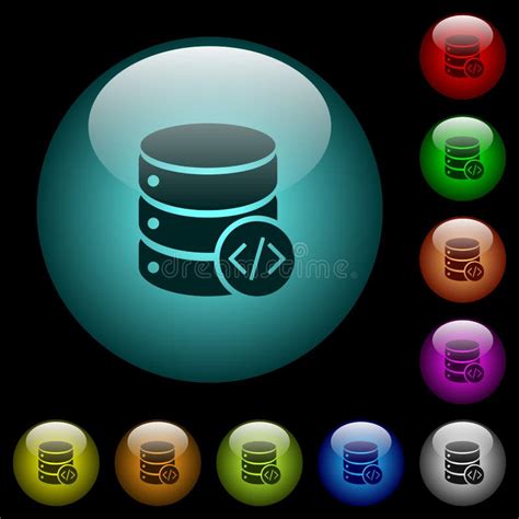 Database Programming Data Mining Stock Vector Illustration Of