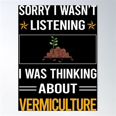Dopaprint Unframed Paper Poster Funny Listening Vermiculture Worm