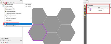 Changing The Shape Of The Overview Marker In QGIS Print Composer Geographic Information