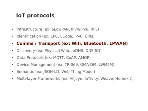 Iot Transport Protocols Ppt