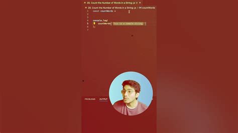 Count Number Of Words In An Array Day 2850 Of Javascript Challenge Soumyadip Youtube