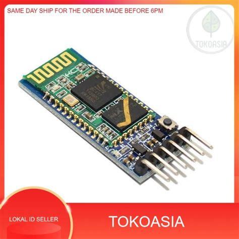 Jual Hc 05 Wireless Bluetooth Rf Transceiver Master Slave Integrated 6 Pin Shopee Indonesia