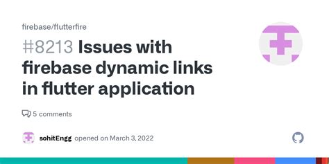 Issues With Firebase Dynamic Links In Flutter Application · Issue 8213