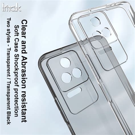 Original Imak Casing Xiaomi Poco F G Transparent Soft Tpu Back Case Clear Silicone Shockproof