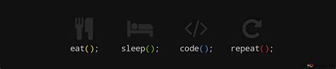 Eat Sleep Code Repeat 4k Wallpaper Download