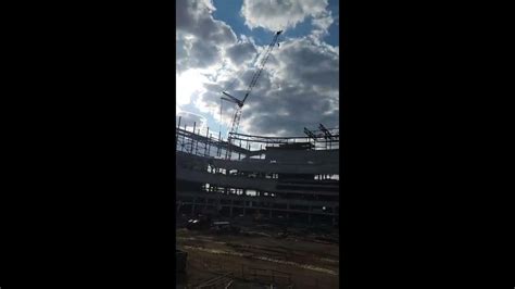 New Titans Stadium Tour See Inside Nissan Stadium Construction Zone