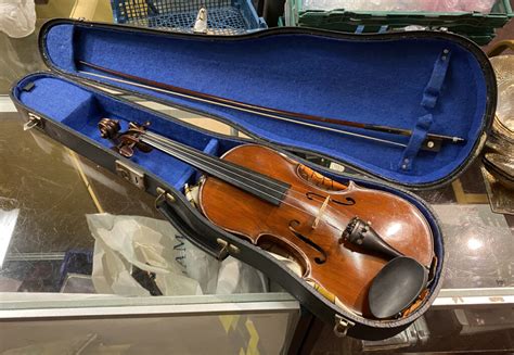 Early Violin Bow And Case Southgate Auction Rooms