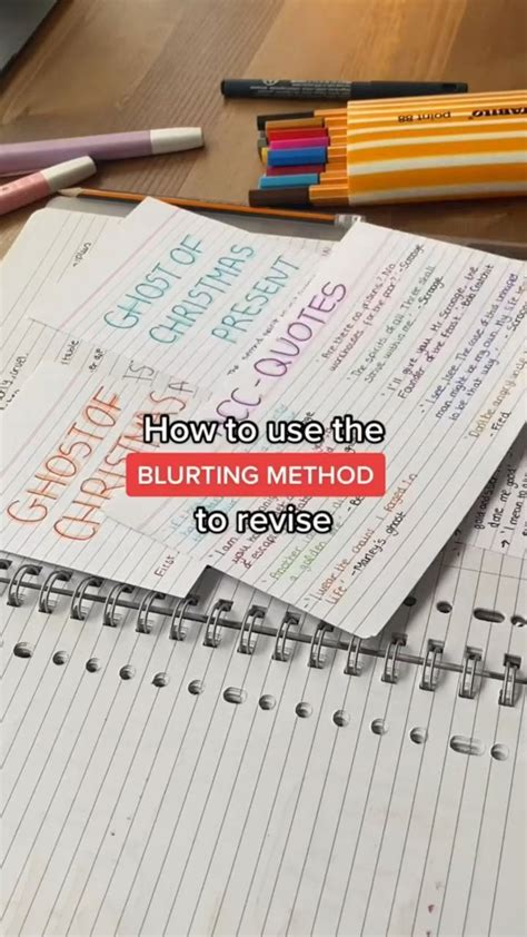 How To Use The Bluring Method To Revise