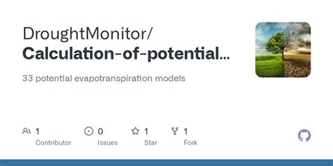 Github Droughtmonitorcalculation Of Potential Evapotranspiration 33