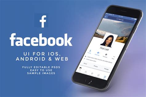 New Facebook Ui Kit Ui Kits And Libraries ~ Creative Market