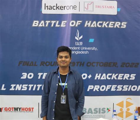 Cybersecurity Ctf Hackerone Ctfbd Infosec Bangladesh Rifat Rahman