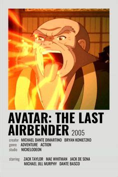 Avatar The Last Airbender Minimalist Poster Film Posters Minimalist