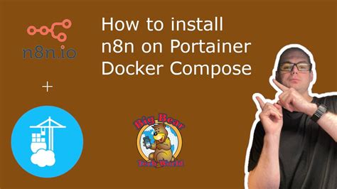 How To Install N8n On Portainerdocker Compose Youtube
