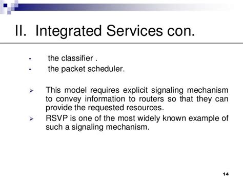 intserv and diffserv
