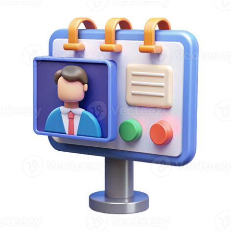 Digital Profile Display Interactive User Interface 56090074 Png