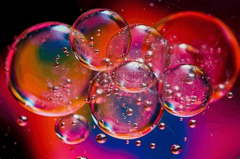 粉色泡泡的特写插画图片下载 正版图片600065392 摄图网