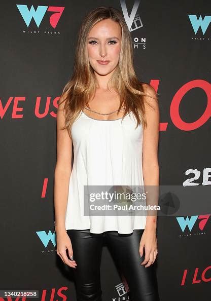 Actress Danielle Bessler Attends The Premiere Of I Love Us At News